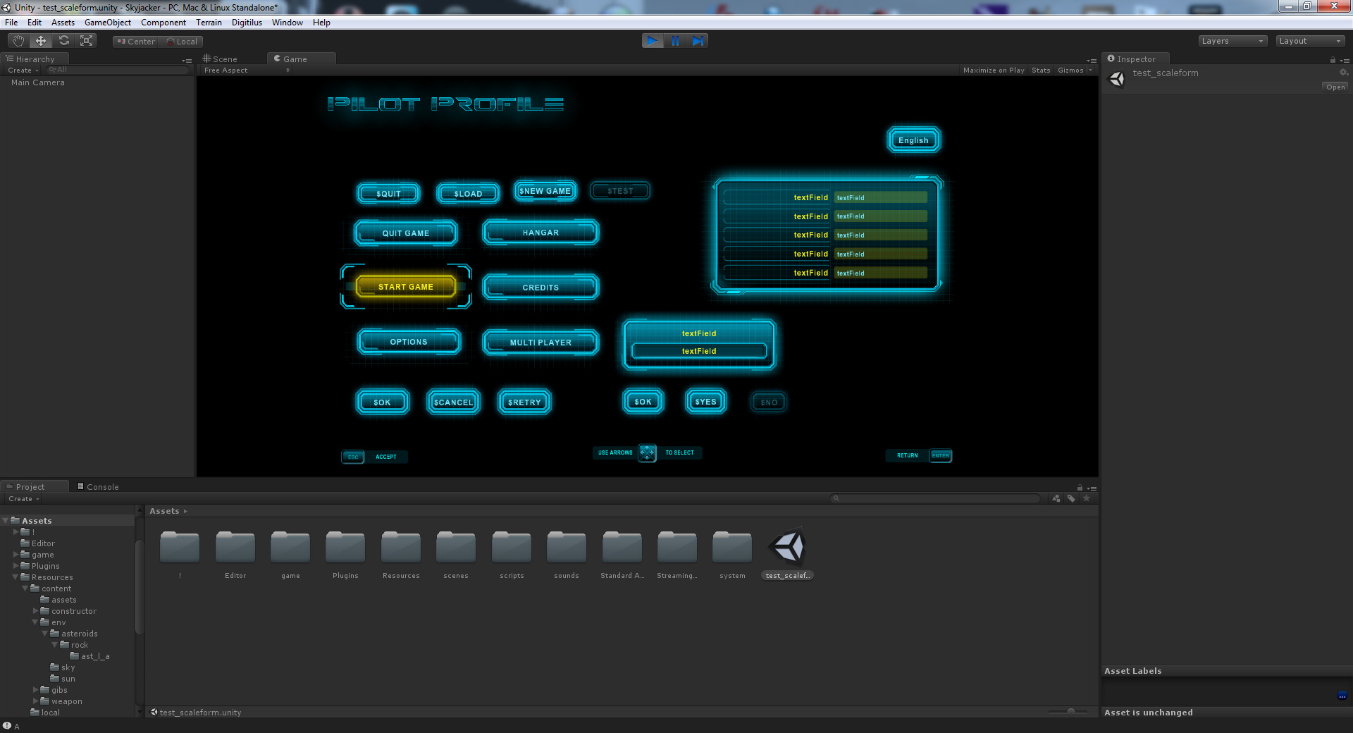 Unity Javascript Object Constructor